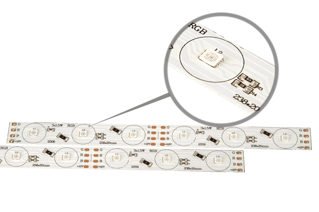 خرید ماژول برد ال ای دی اس ام دی ۹ وات خطی چند رنگ یا RGB